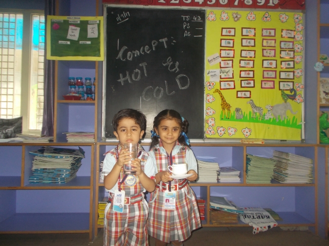 Concept Hot And Cold - D.C. Model Sr. Sec. School, Ferozepur Cantt